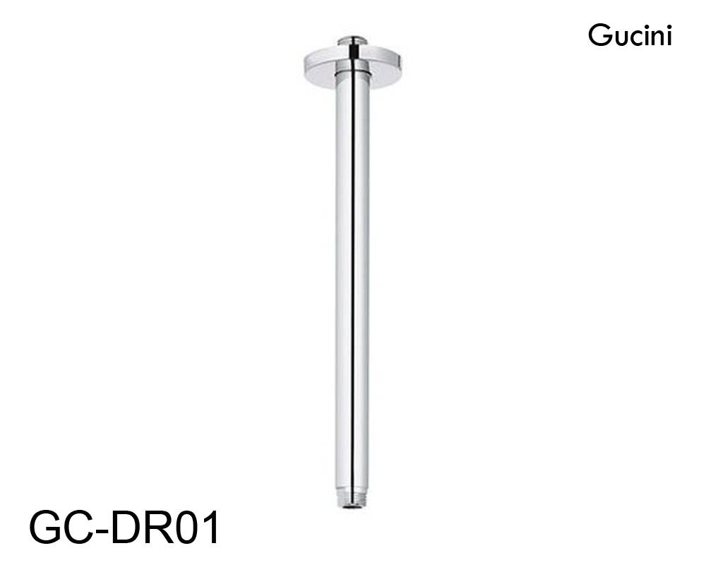 Gc Dr Ceiling Mounted Round Shower Arm With Flange